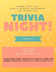 Trivia Night Akron Law Announcements Trivia Night Akron Law Announcements