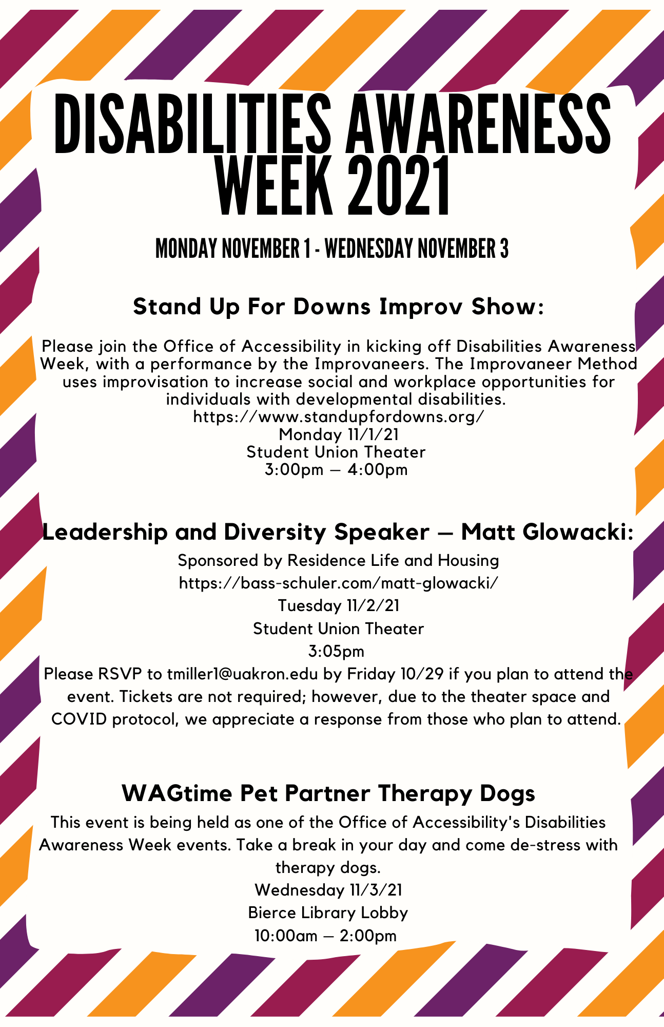 Disabilities Awareness Week – Akron Law Announcements