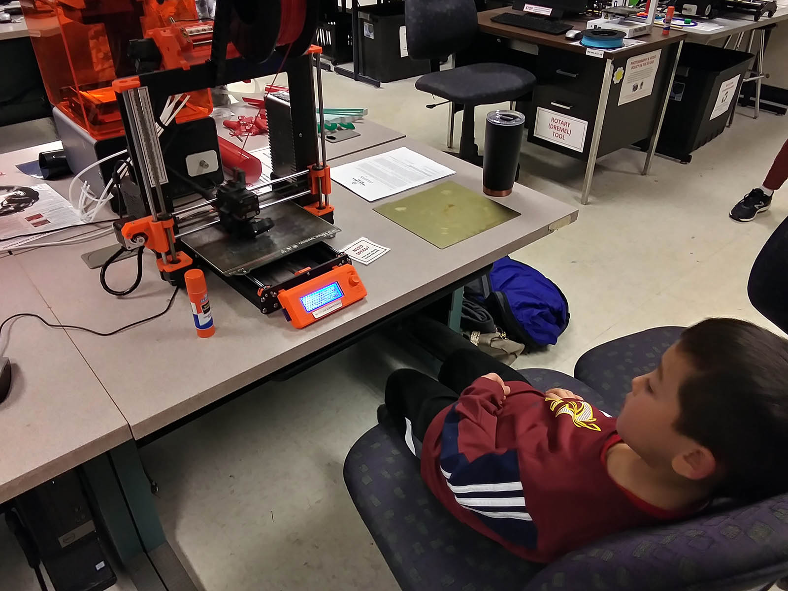 Wayne College 3D Lab: Family visit, Battle Bots, and upcoming LED ...